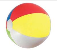 China OEM Waterproof Printed Pvc Inflatable Beach Ball Promotional Items For Outdoor Events for sale