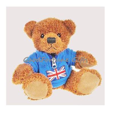 China Medium Sized Custom Plush Teddy Bear Stuffed Brown Teddy Bear For Business Gifts for sale