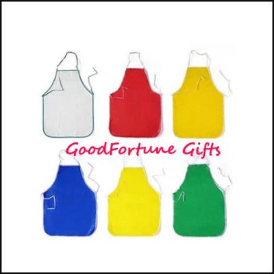China Kitchen Stain Resistant Apron Coloured PVC Waterproof For Adults Ease Of Movement for sale