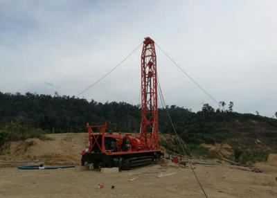 China 1500m Depth Water Well Drilling Rig Truck Mounted High  Efficiency for sale