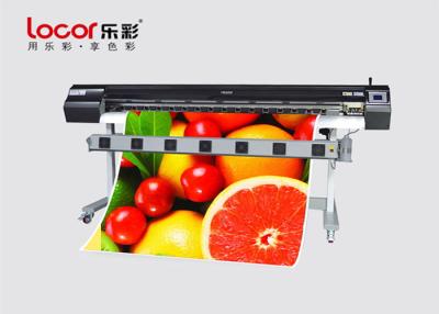 China 1600mm Large Format Eco Solvent Printing Machine Digital Without Sliding Noise  for sale
