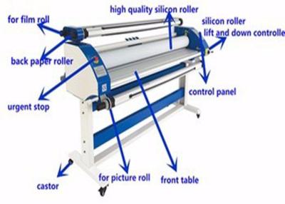 China High Precision Vinyl Cold Lamination Machine , electric cold laminator Automatic Feed for sale