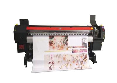 China Outdoor Material Eco Solvent Printing Machine Micro Piezo DX5 / DX7 Two Printheads for sale