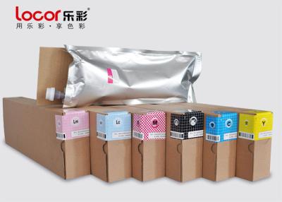 China Low Smell 6 Colors Inkjet Printer Ink , Water Based Pigment Ink Weather Resistance for sale