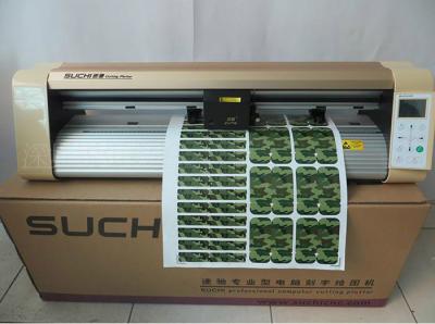 China 730MM SC 730A Vinyl Sticker Cutting Machine With Flexi Software , high speed for sale