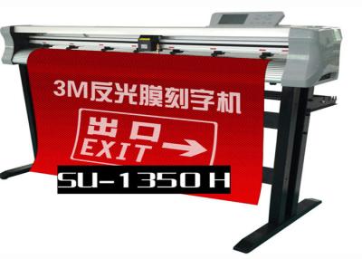 China 1350MM Diamond Reflective Film Cutting Plotter Machine , Vinyl Roll Film Cutting Plotter for sale
