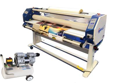 China 63 Inch Large Format Hot Lamination Machine , Hot Roll To Roll Laminator Equipment for sale