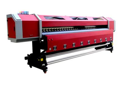 China Outdoor 3.2M Double Heads Eco-solvent Printing Machine For PP , Vinyl , Canvas for sale