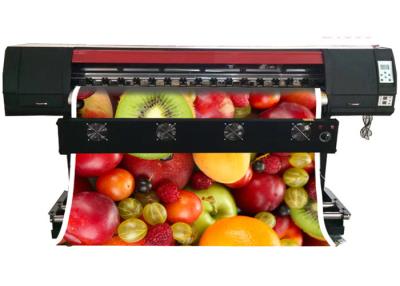 China Large Format Vinyl 1.8m Eco Solvent Printing Machine , Digital Inkjet Printer 2160 Dpi for sale