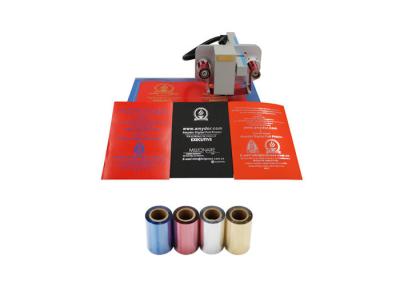 China Customized Plateless Hot Stamp Printer , Aluminum Gold Foil Printing Machine Amydor 8025 for sale