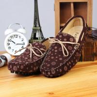 China Leisure Mens Leather Loafers 41 - 45 Size Mens Suede Casual Shoes for sale