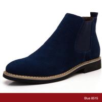 China Rubber Outsole Mens Suede Desert Boots Genuine Leather Mens Casual Leather Boots for sale