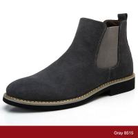 China Rubber Outsole Mens Suede Desert Boots Genuine Leather Mens Casual Leather Boots for sale