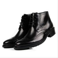 China Autumn / Spring Mens Ankle Boots Mens Real Leather Chelsea Boots for sale