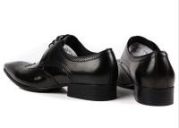 China OEM Custom Classic Men Brogue Shoes Black / Brown Coffee Carved Floral Oxford Shoes for sale