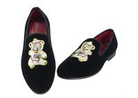 China Informal Flat Mens Velvet Loafers Key Drawn Style Men Business Casual Shoes for sale