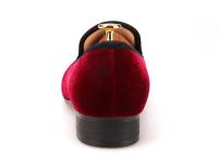 China OEM Mens Velvet Loafers Embroidered Flat Casual Shoes Male Footwear For Party for sale
