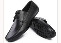 China White Cow Leather Business Casual Shoes , Original Design Modern Mens Slip On Loafers for sale