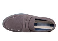 China Fashion Mens Casual Leather Slip On Shoes / Mens Flat Loafers Shoes for sale