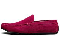 China Summer Hollow Outs Mens Suede Casual Loafers , Gommino Leather Loafers for sale