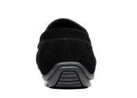 China Summer Suede Loafers Mens Leather Moccasins Shoes , Mens Black Slip On Dress Shoes for sale