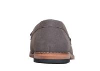 China Grey Mens Suede Slip On Dress Shoes , Fashion Mens Casual Flats For Party for sale