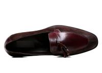 China Tassel Penny Suede Leather Dress Shoes , Spring / Autumn Mens Leather Slip On Shoes for sale