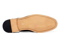 China Suede Leather Flat Casual Shoes , Handmade Grey Mens Leather Driving Shoes for sale