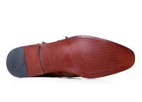 China Men'S Goodyear Welted Shoes , Handmade  Double Monk Strap Mens Shoes for sale