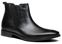 China Classical Mens Ankle Boots Autumn / Spring Mens Casual Leather Boots For Business for sale