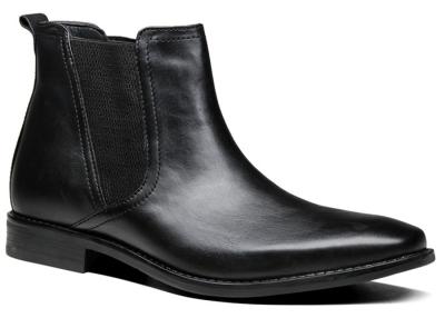 China Classical Mens Ankle Boots Autumn / Spring Mens Casual Leather Boots For Business for sale