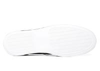 China Summer Handmade Mens Slip On Sneakers Hollow Out Mens Black Driving Loafers for sale