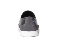 China Summer Handmade Mens Slip On Sneakers Hollow Out Mens Black Driving Loafers for sale
