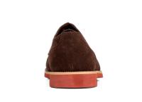 China Classic Genuine Leather Casual Shoes , Round Toe Brown Suede Driving Shoes for sale