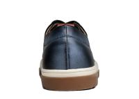 China Leather Round Toe Mens Lace Up Sneakers Fashion Mens Skateboard Shoes for sale