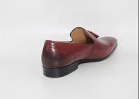 China Tassel Low Heel Wedding Shoes Loafers Style Bullock Round Toe Handmade Oxford Shoes for sale