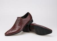 China 100% Genuine Leather Men'S Wedding Dress Shoes Durable Goodyear Welted Leather Shoes for sale