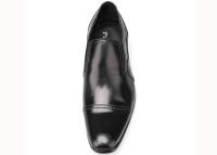 China Spring / Autumn Mens Leather Dress Shoes Square Toe Flats Formal Business Shoes for sale