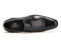 China Spring / Autumn Mens Leather Dress Shoes Square Toe Flats Formal Business Shoes for sale