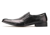 China Durable Men Formal Dress Shoes Spring / Autumn Comfortable Mens Black Slip On Shoes for sale