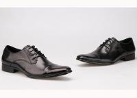 China Business Men's Dress Shoes British Style Genuine Leather Lace Up Brogue Shoes for sale