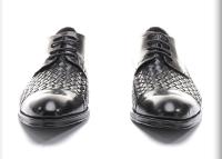 China Business BV Oxfords Mens Casual Dress Shoes , Mens Black Lace Up Shoes For Party for sale