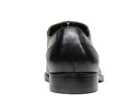China Flats Mens Black Oxford Shoes Comfortable Insole Lacing Business Dress Shoes for sale
