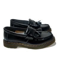 China Black Women'S Adrian Tassel Leather Loafers Size Customized For Formal / Casual for sale