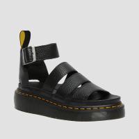 China Women Cut Out Leather Sandals , Round Toe Zip Front Sandals for sale
