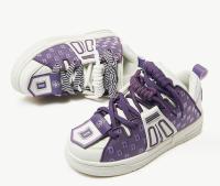 China Stylish Women Leather Sneaker Patchwork Women's Casual Platform Sneakers for sale