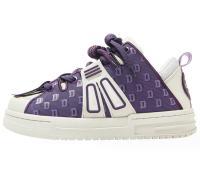 China Stylish Women Leather Sneaker Patchwork Women's Casual Platform Sneakers for sale