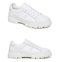 China Letter Graphic Women Lace-up Front Casual Shoes , Custom Sporty Skate Shoes for sale