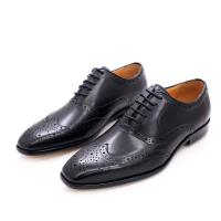 China Fashion Genuine Leather Men Shoes , Adult Formal Dress Shoes Men for sale
