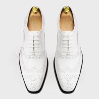 China Fashion Genuine Leather Men Shoes , Adult Formal Dress Shoes Men for sale